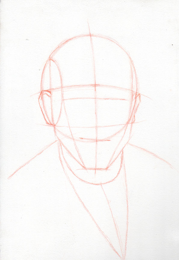 OIL PORTRAIT Self-Portraiture by Richard Ancheta